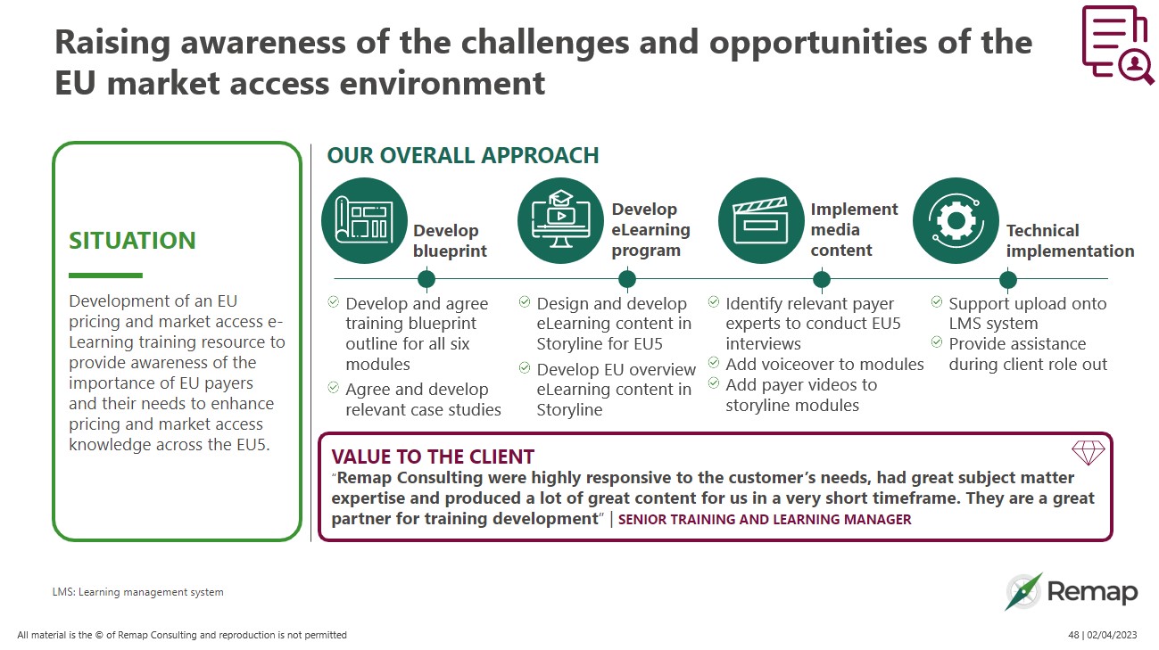 Raising awareness of the challenges and opportunities of the EU market ...