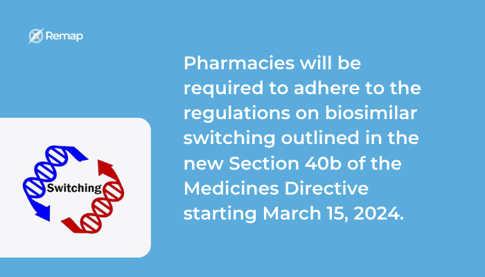 Biosimilar Switching in Germany from March 15, 2024 - Remap Consulting